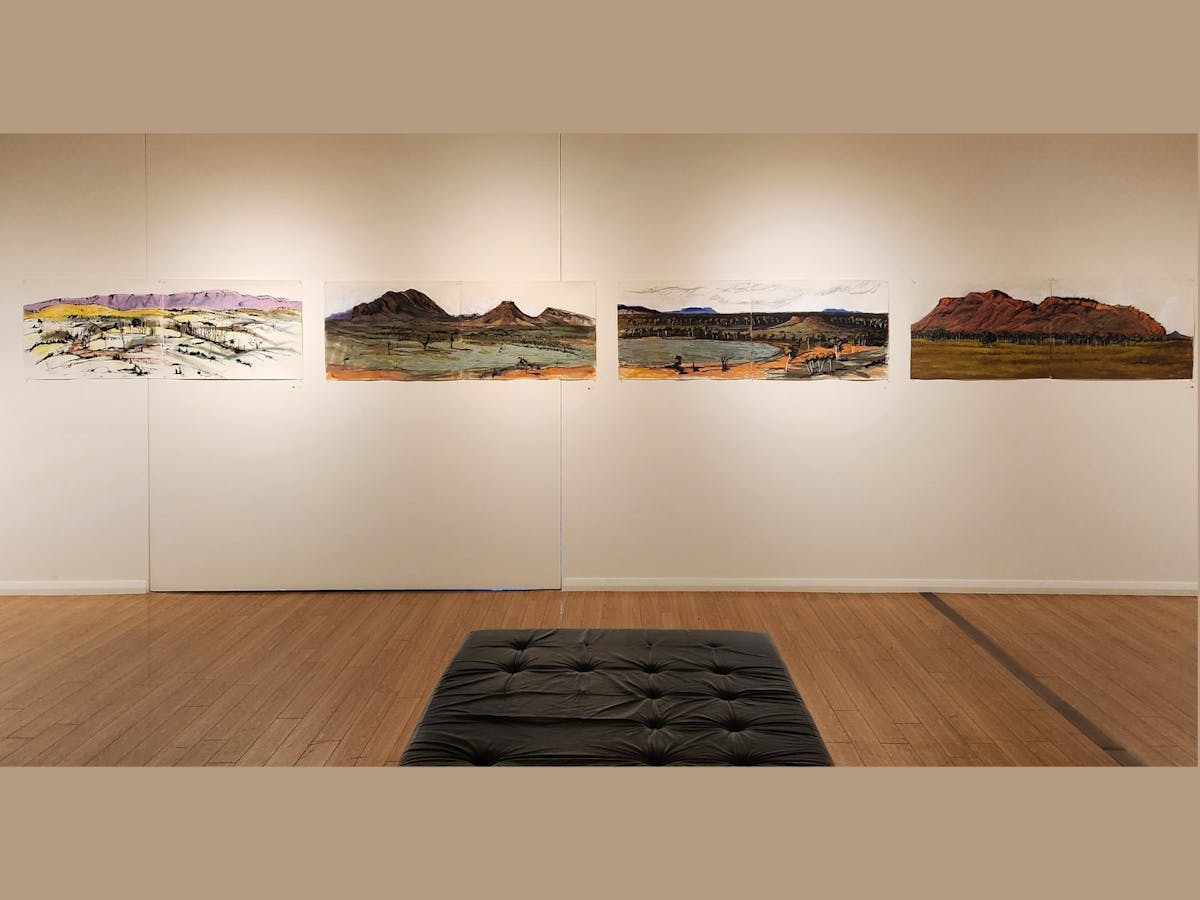 Tourism Central Australia - Forcefield - Artist in Residence Kim Mahood